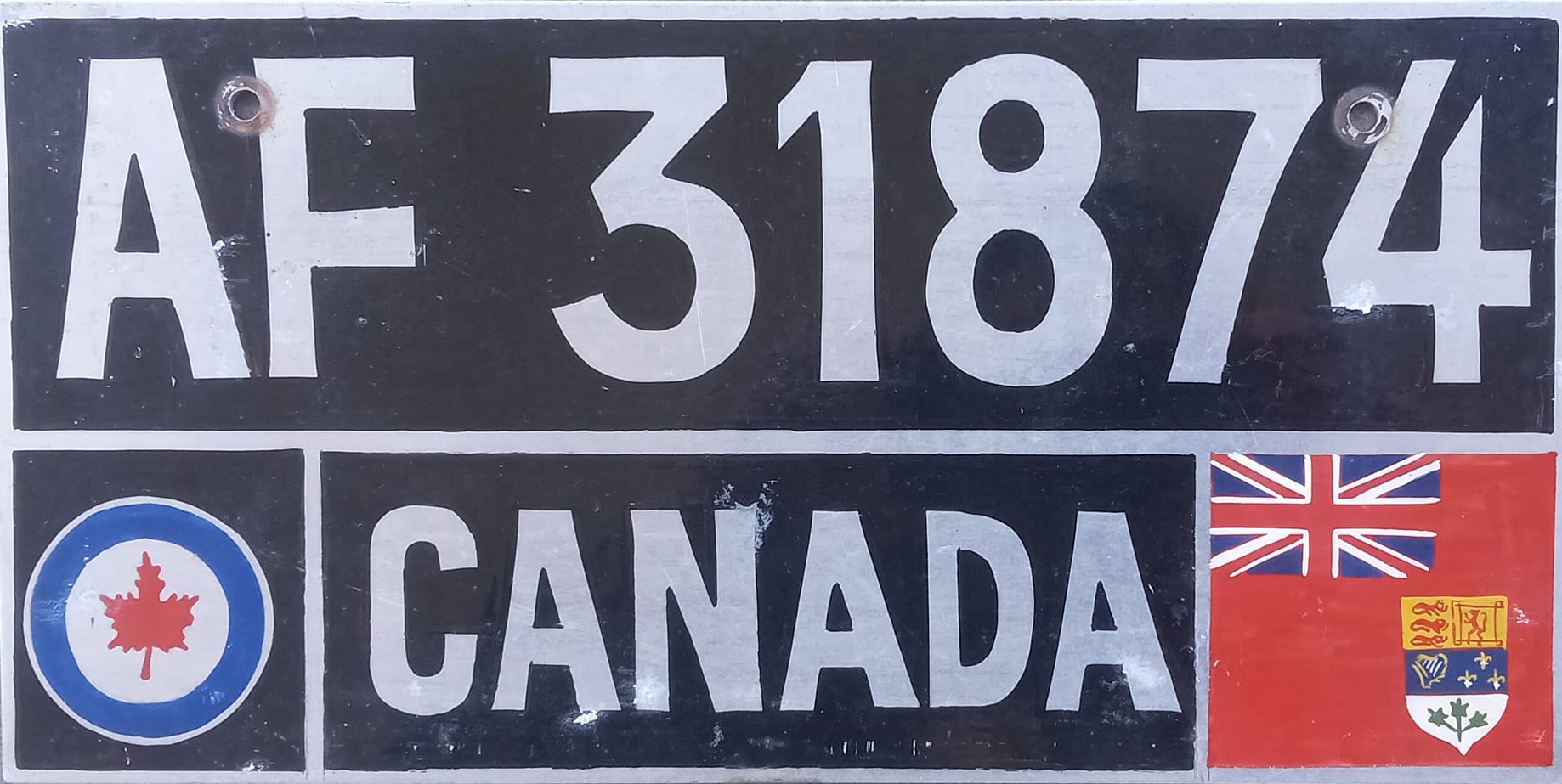 Canadian Military License Plates - (WANTED) Military Plates