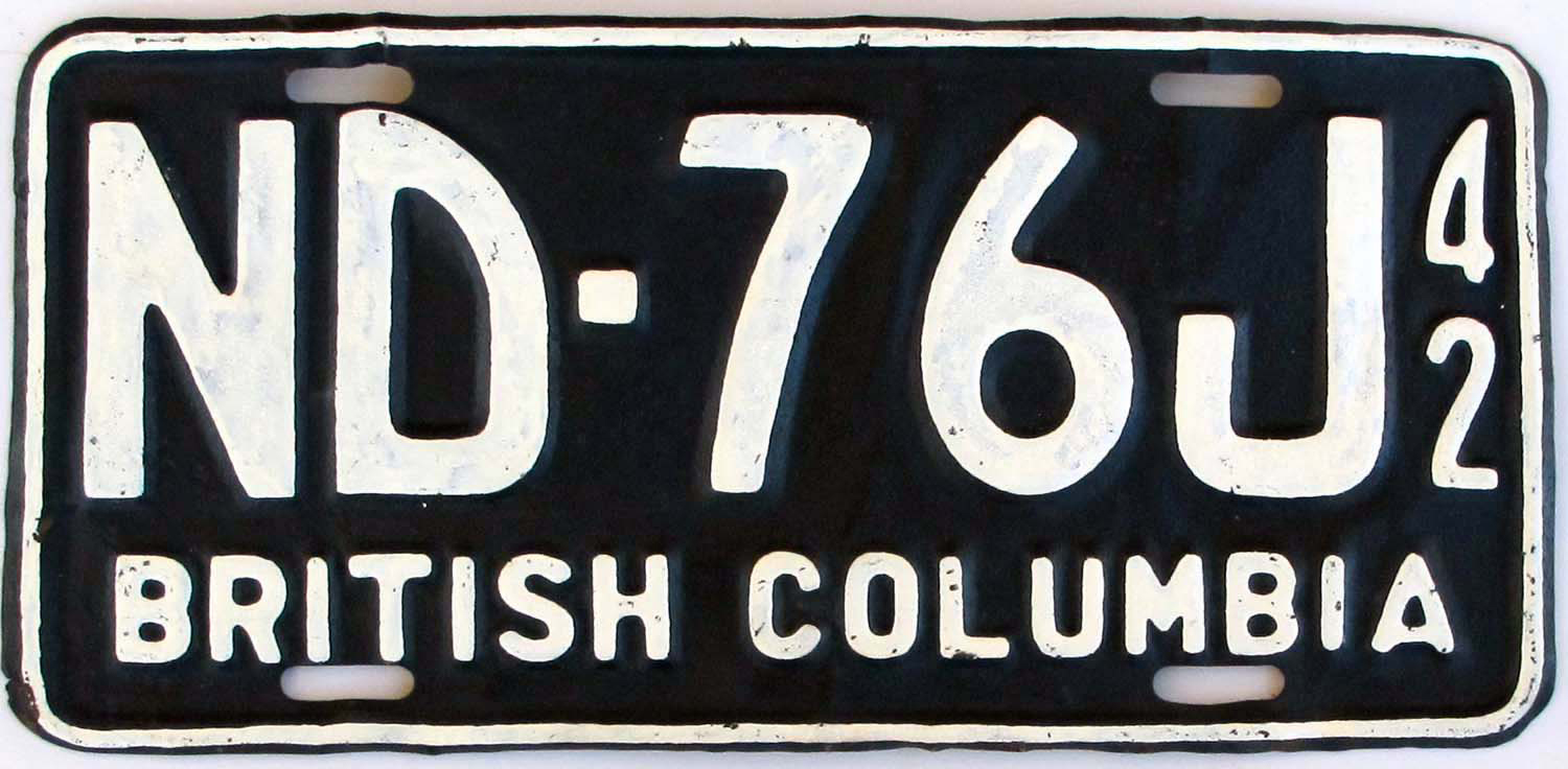 Canadian Military License Plates - (WANTED) Military Plates