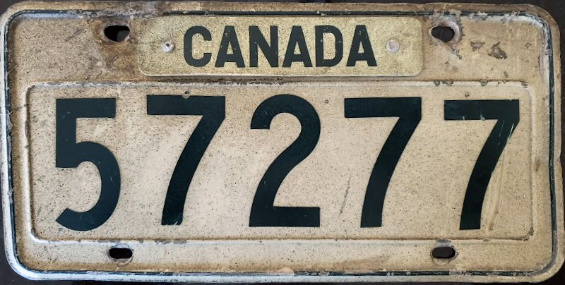 Canadian Military License Plates - Canadian Armed Forces (CAF) License ...