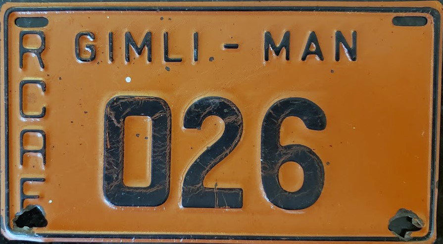 Canadian Military License Plates - Base Access Plates