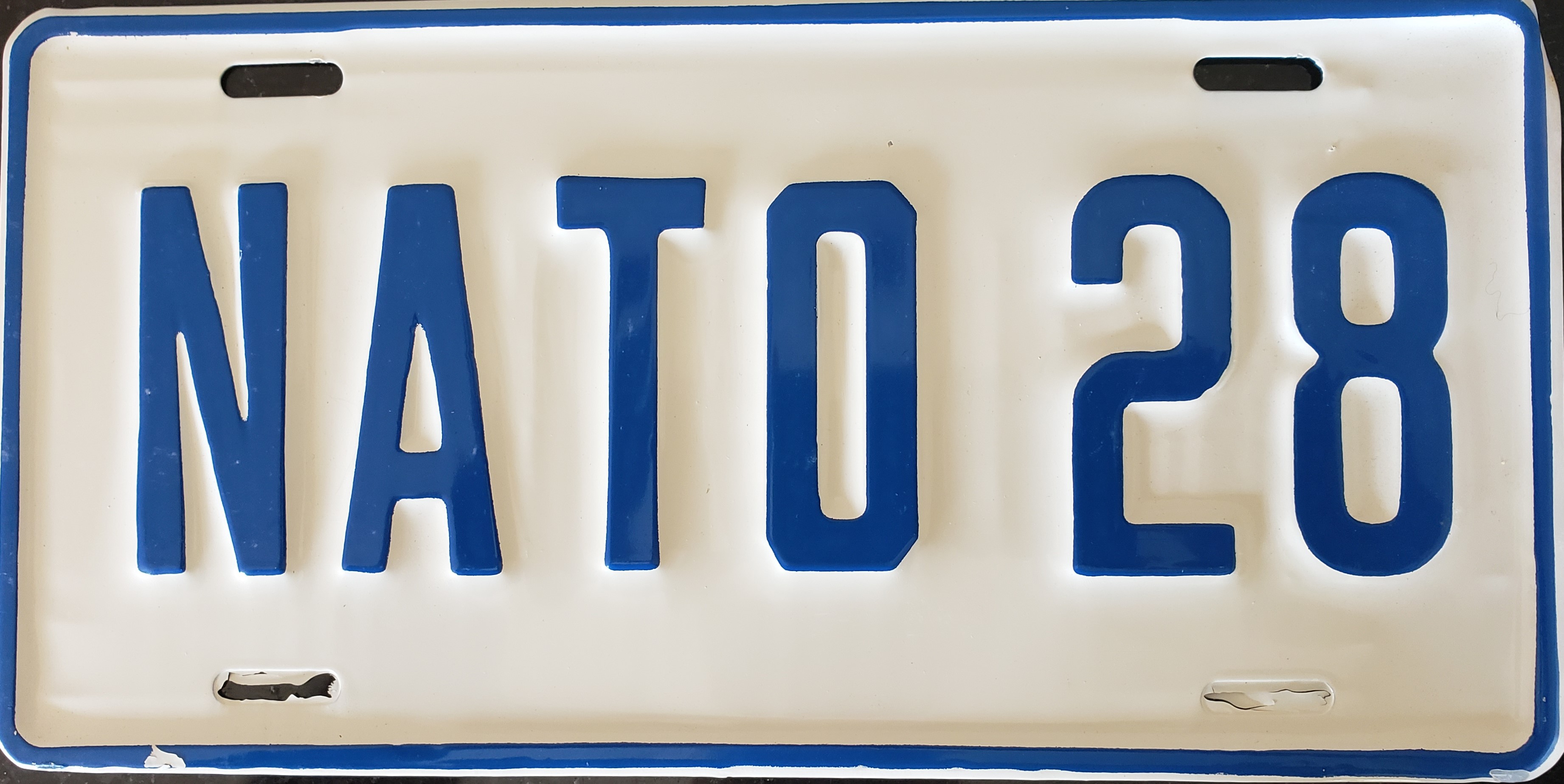 Canadian Military License Plates - Foreign Military Plates