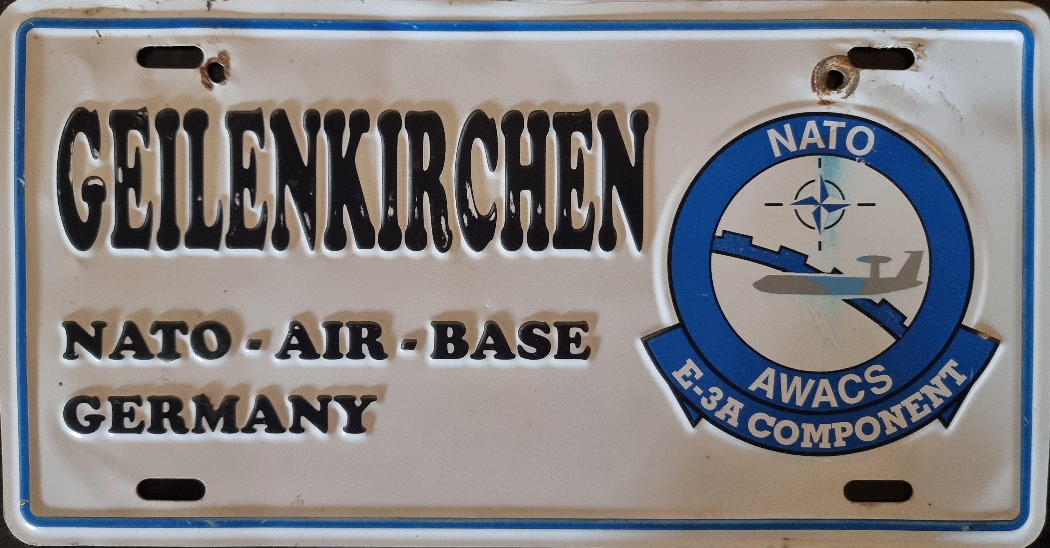 Canadian Military License Plates - Military Booster Plates