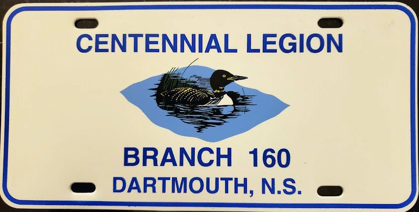 Canadian Military License Plates - Military Booster Plates