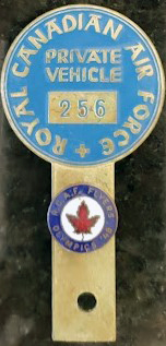 Canadian Military License Plates - Military Booster Plates